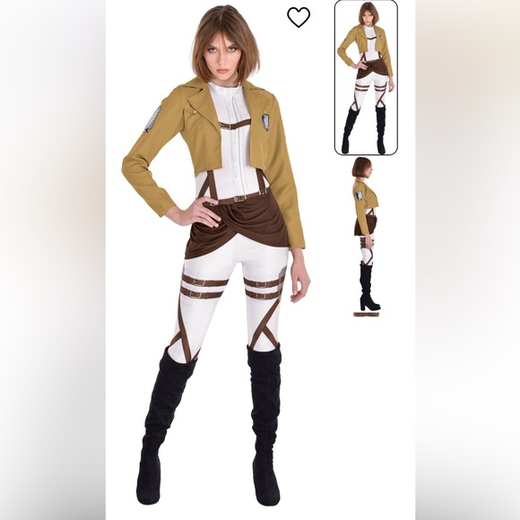 Pants & Jumpsuits | Attack On Titan Scout Regiment Anime Costume ...